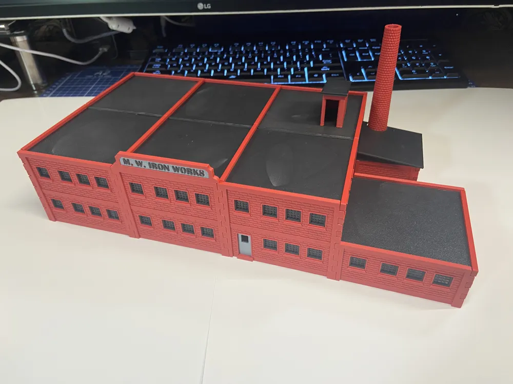 M. W. Iron Works - Free 3D Print Model - MakerWorld