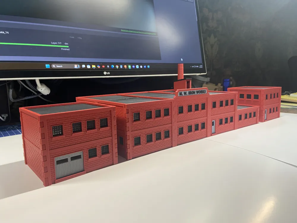 M. W. Iron Works - Free 3D Print Model - MakerWorld