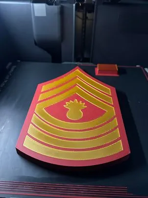 USMC Master Gunnery Sergeant by Jbynoe34 - MakerWorld