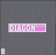 Bookshelf Sign – Diagon Alley – Street Sign by ...