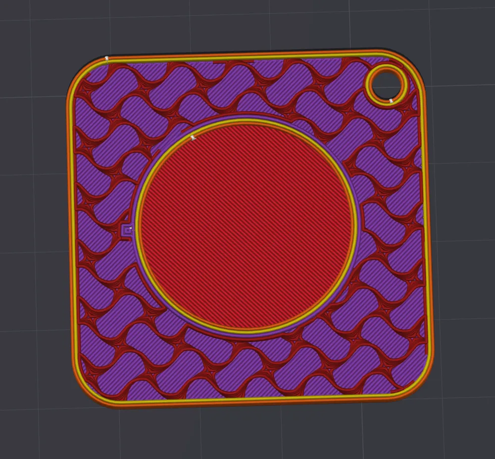 NFC Terminal Keychain icon Remixed by basah - MakerWorld