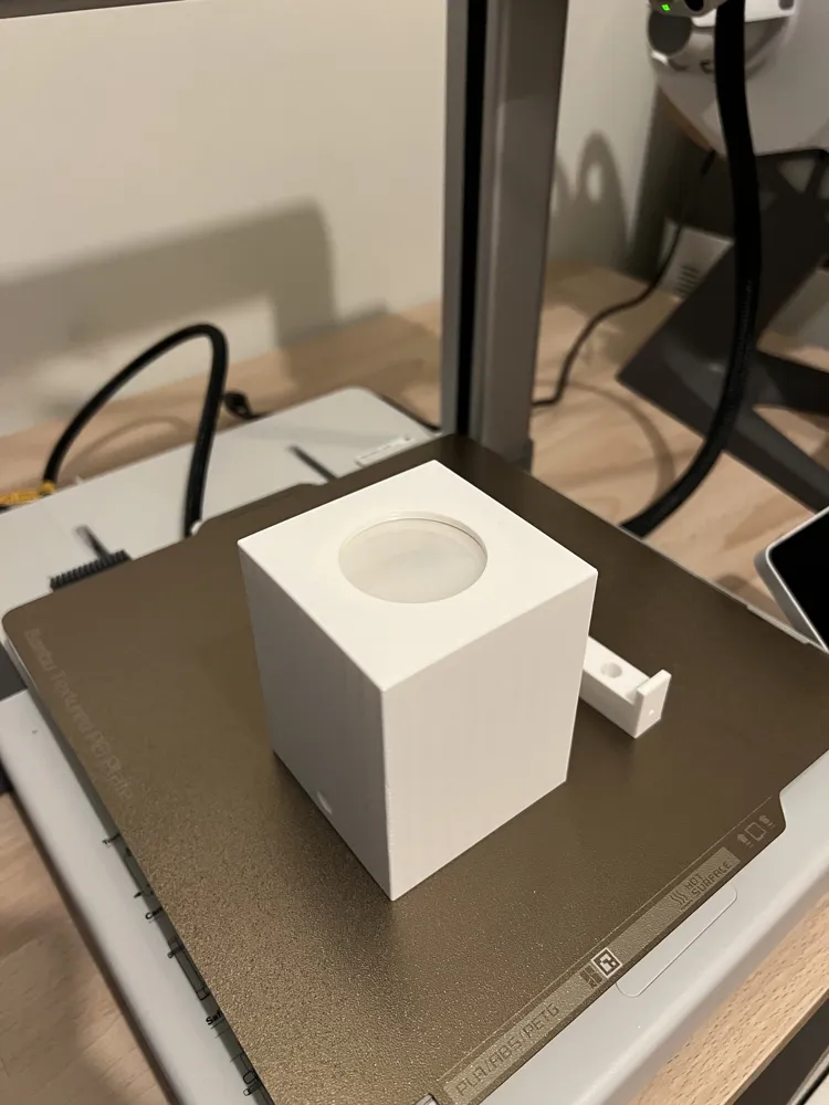 Minimalist Cube Spotlight (lamp light GU10) - Free 3D Print Model ...