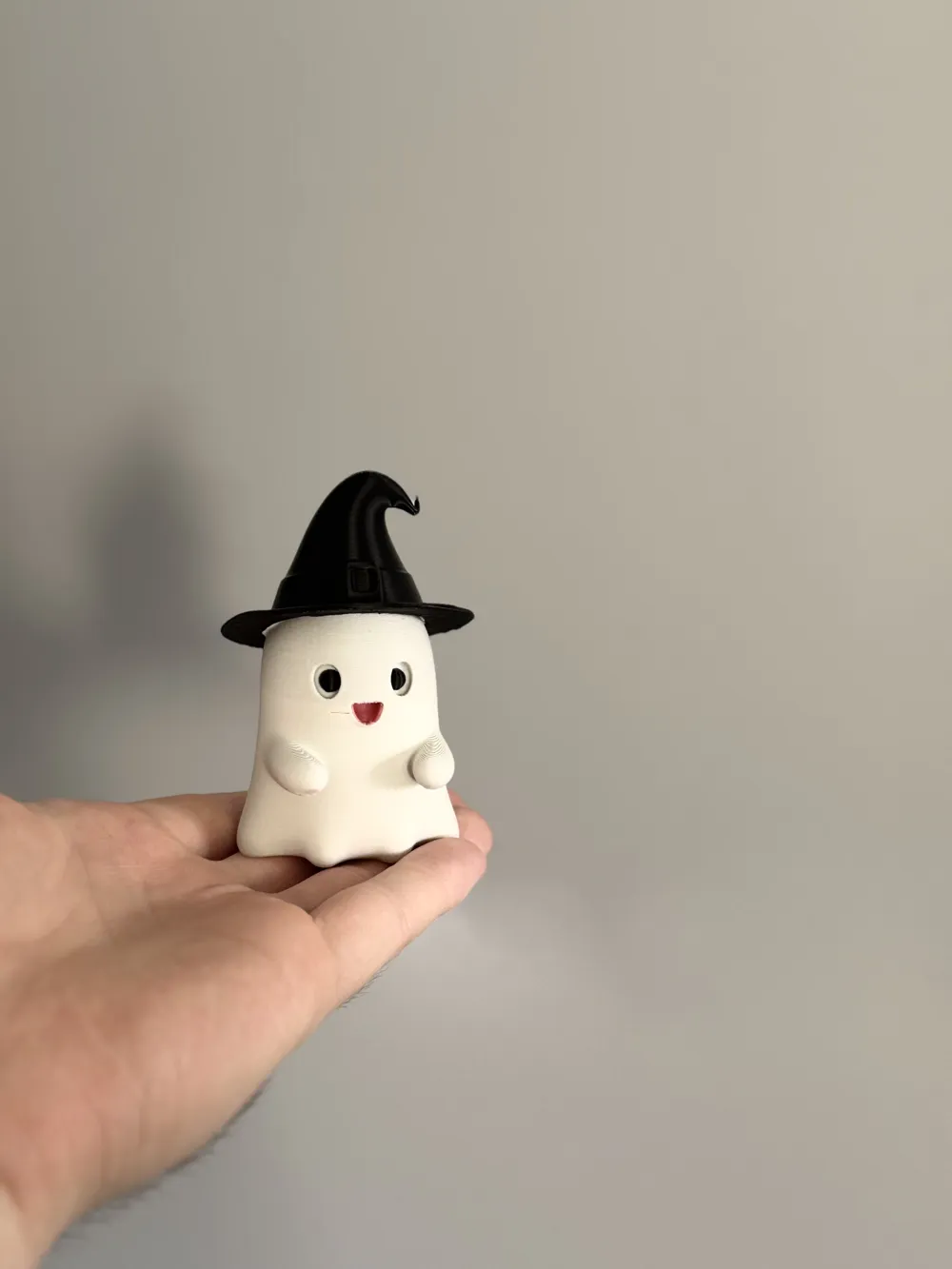 Cute Ghost Friend with Witch Hat by JPrintLab MakerWorld: Download Free ...