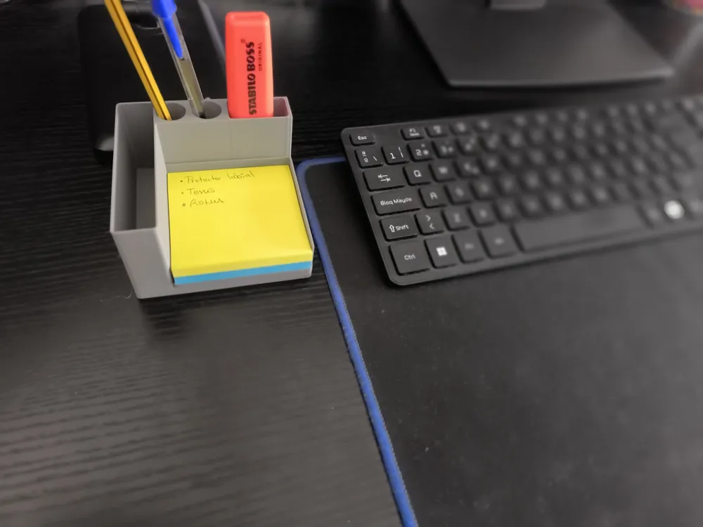 desktop organizer v1 by veintiocho MakerWorld: Download Free 3D Models