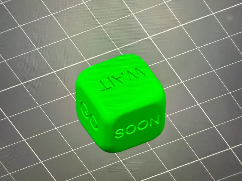 Decision-making dice by user_1700560826 MakerWorld: Download Free 3D Models