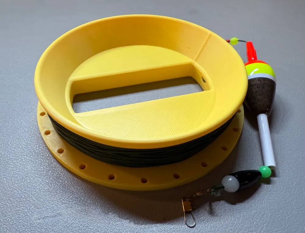 Survival Hand Fishing Reel by obandovic MakerWorld: Download Free 3D Models