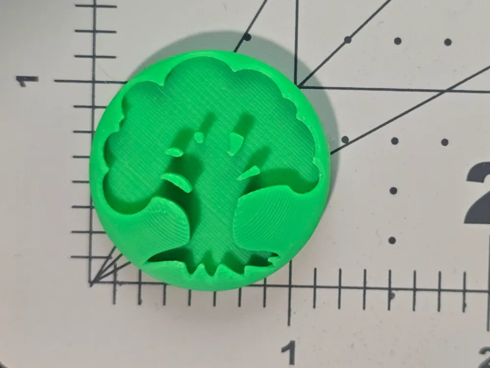 Mana Button Green by Bry Guy - MakerWorld