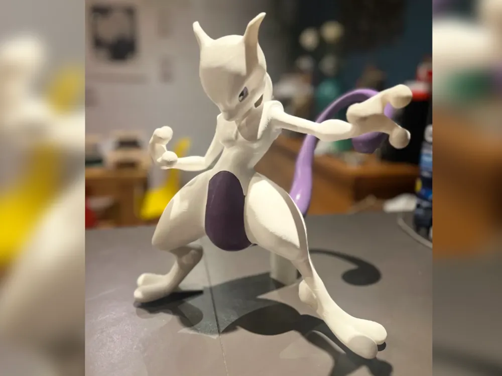Mewtwo Remixed by Soldier MakerWorld: Download Free 3D Models