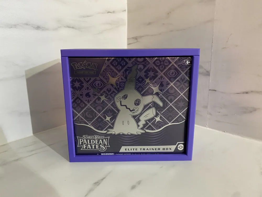 pokemon ETB box protector case Paldean Fates - Free 3D Print Model ...