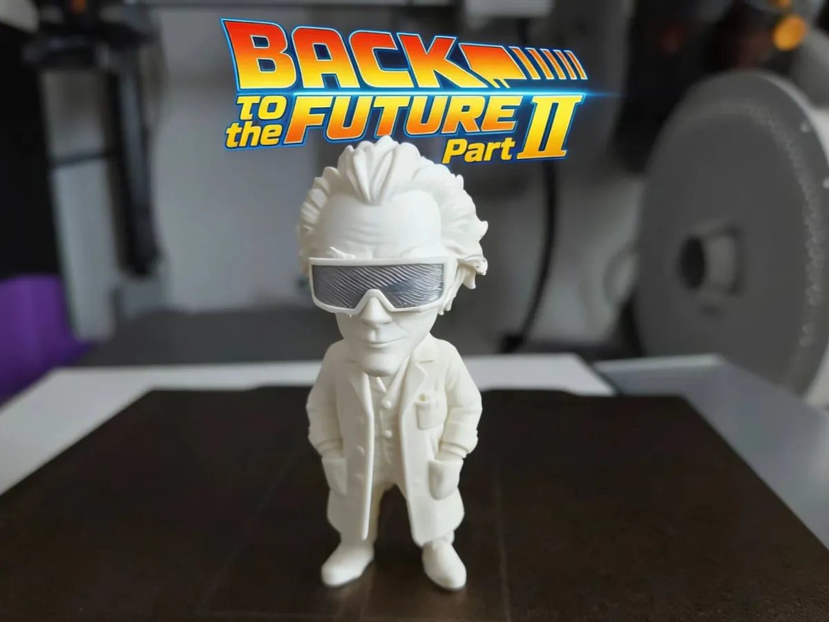 Back to the Future Part II - Doc Brown Figure - Free 3D Print Model ...