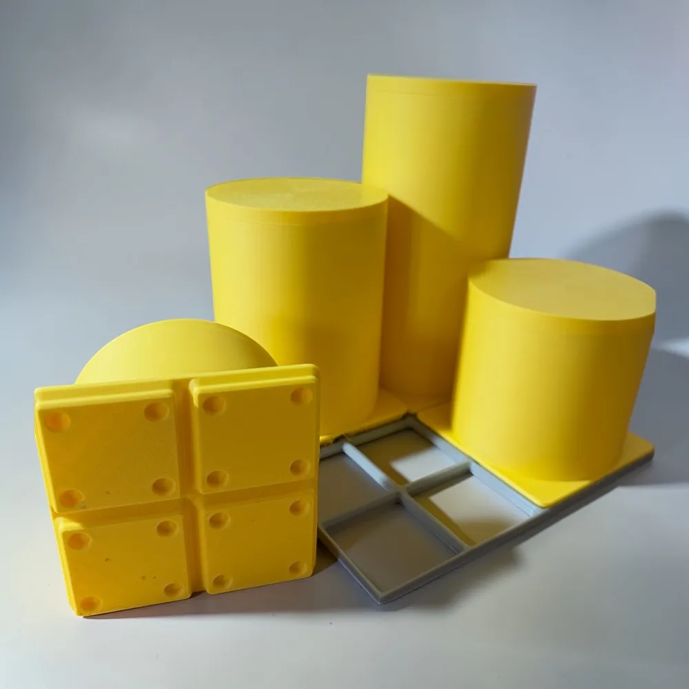 Gridfinity Round Containers with Lids – 4 Sizes - Free 3D Print Model ...