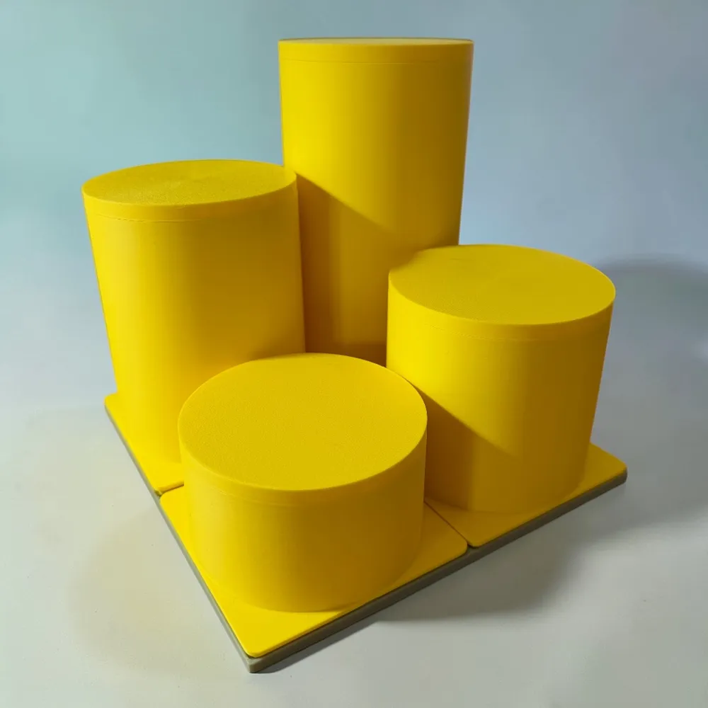 Gridfinity Round Containers with Lids – 4 Sizes - Free 3D Print Model ...