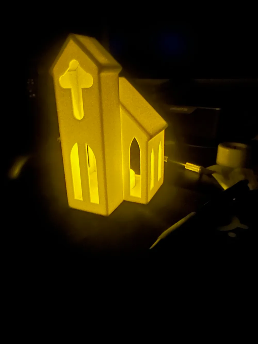 Church Tea Candle Holder by Matdanck121 - MakerWorld