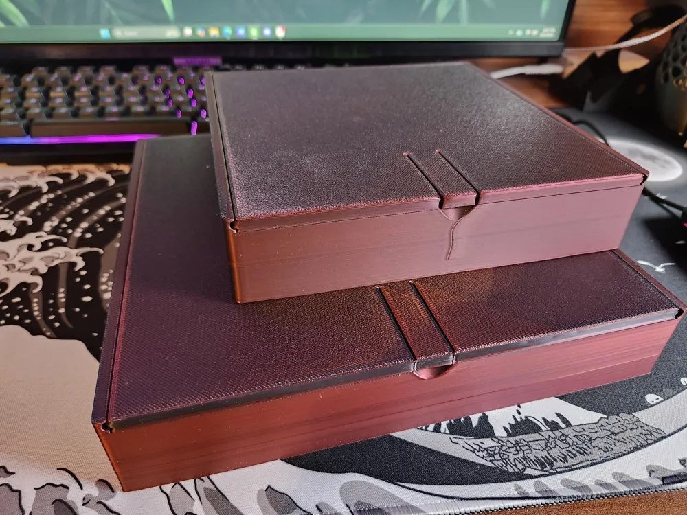 Battle Marmot's Dice Box - XL Edition Remixed by Blind Badger MakerWorld: Download Free 3D Models