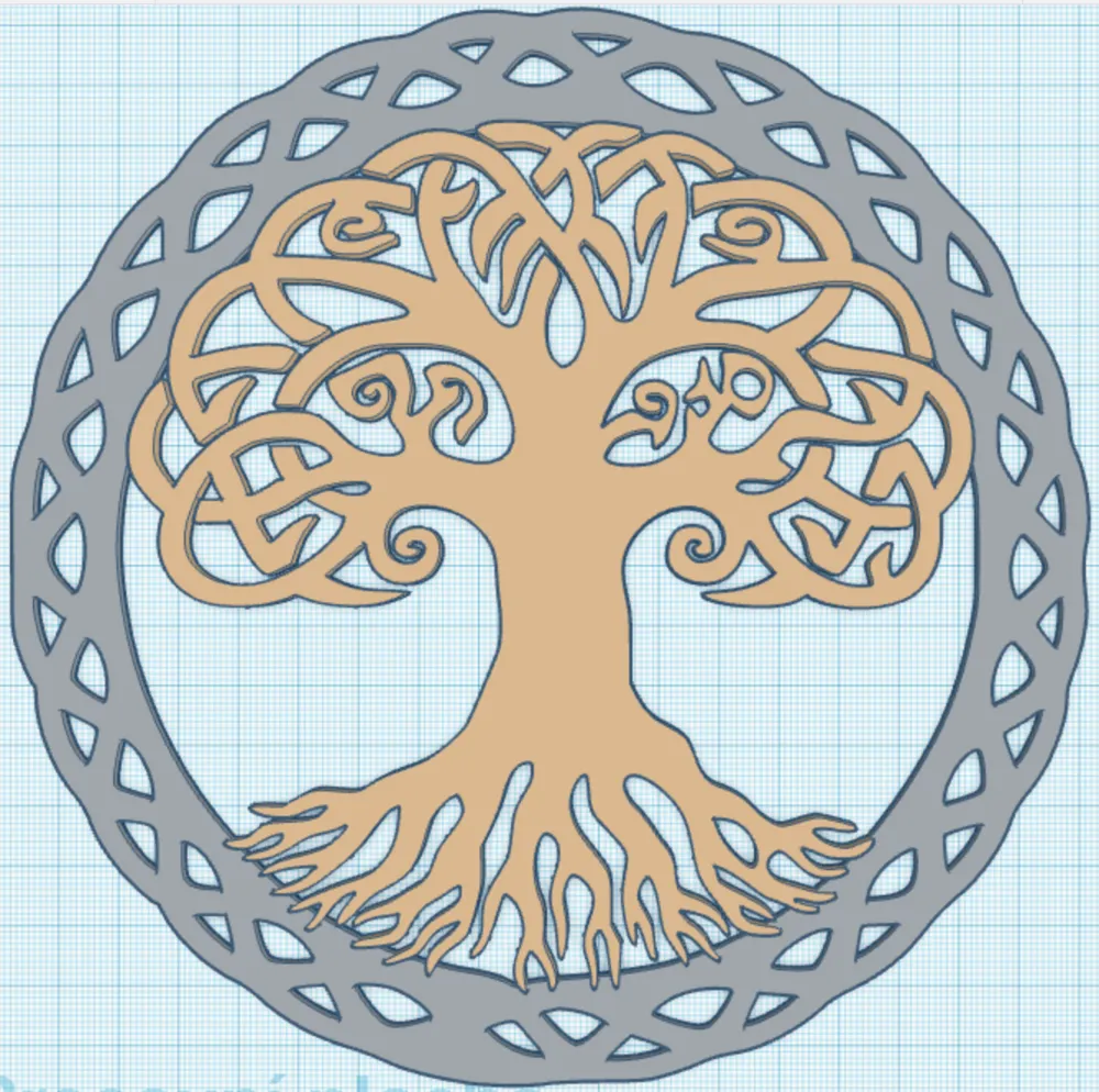Celtic tree of life decoration by mkerhat - MakerWorld