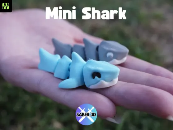 Mini Sharks by Isle of Misfits MakerWorld: Download Free 3D Models