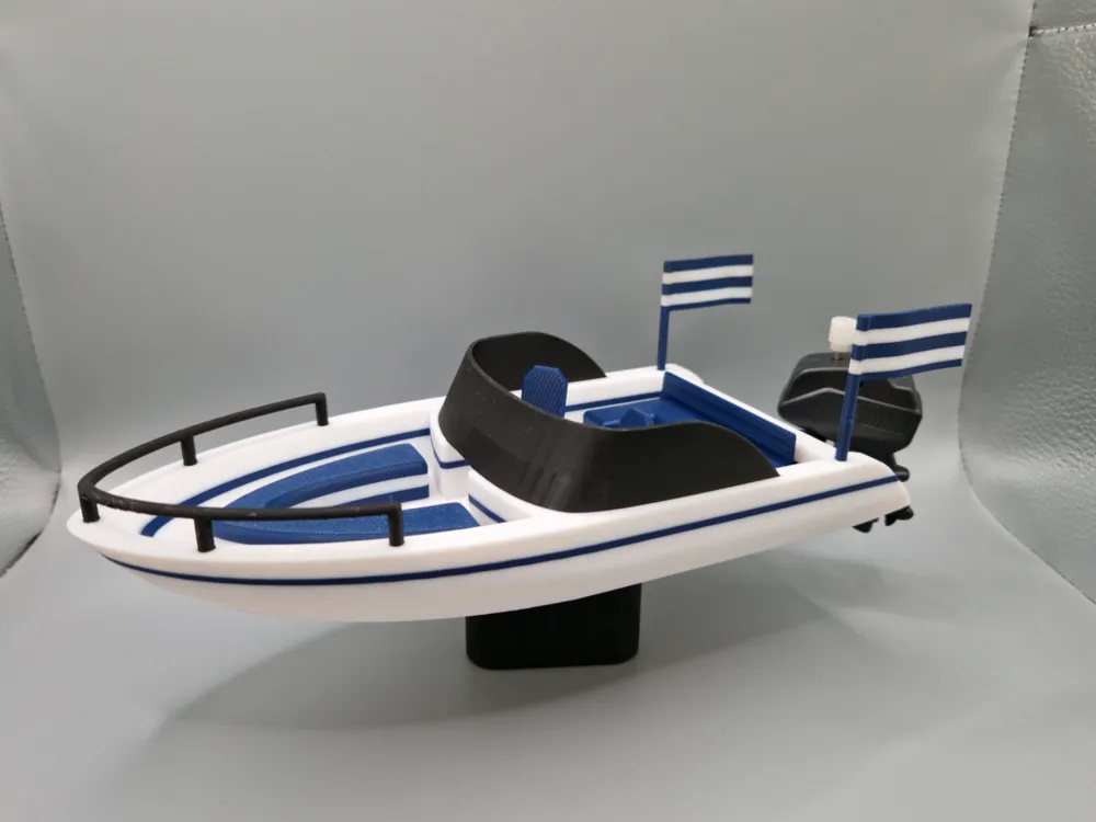 Lancha rápida V2 para el kit 010 Motor por 3D_WorldDesign - MakerWorld