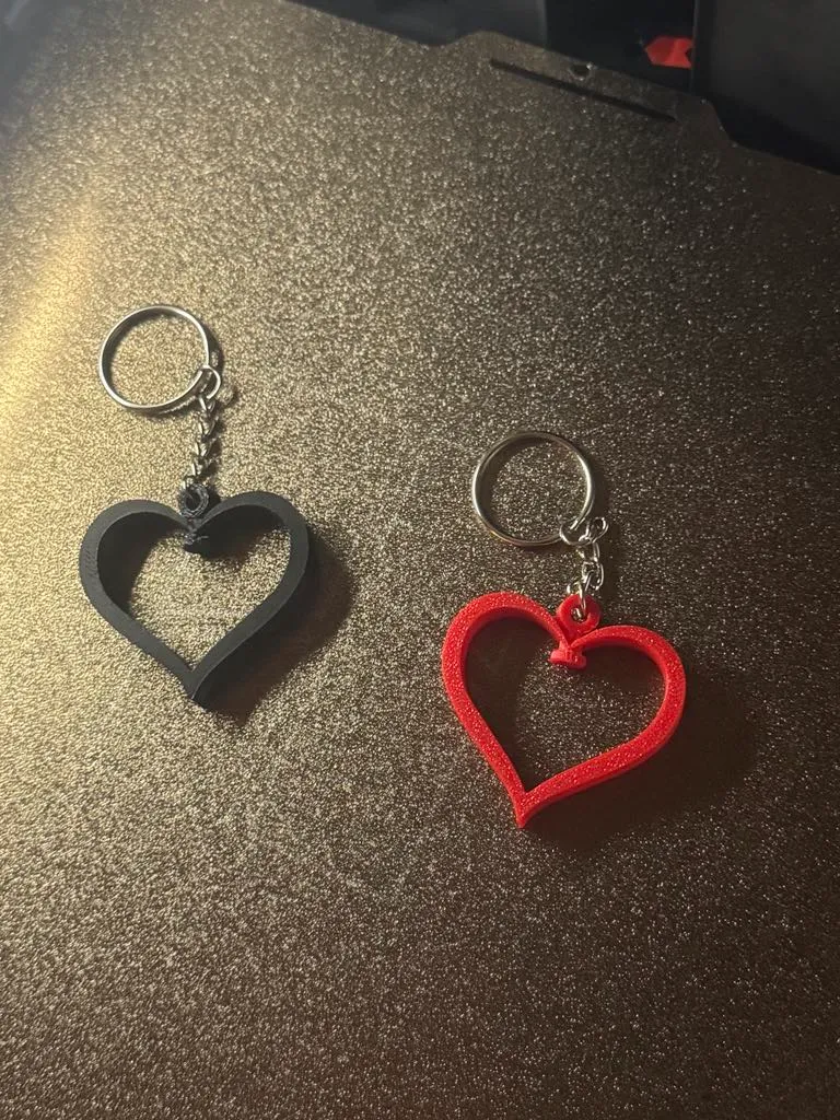 Rotating Heart Keychain by JGLDJ MakerWorld: Download Free 3D Models