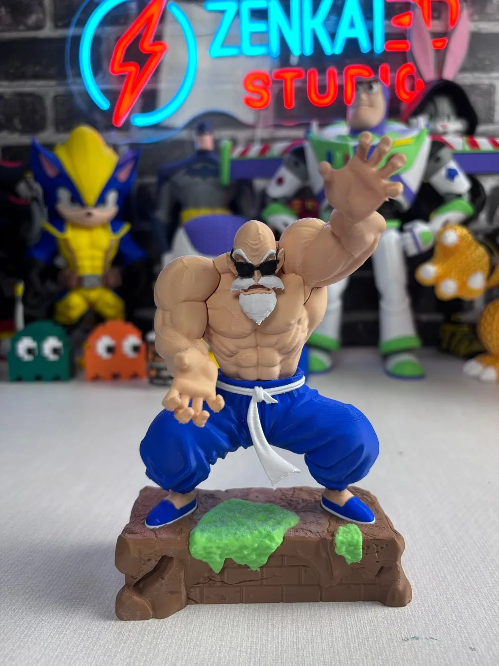 Muten Roshi - Max Power (Kamehameha) | Dragon Ball - Free 3D Print ...
