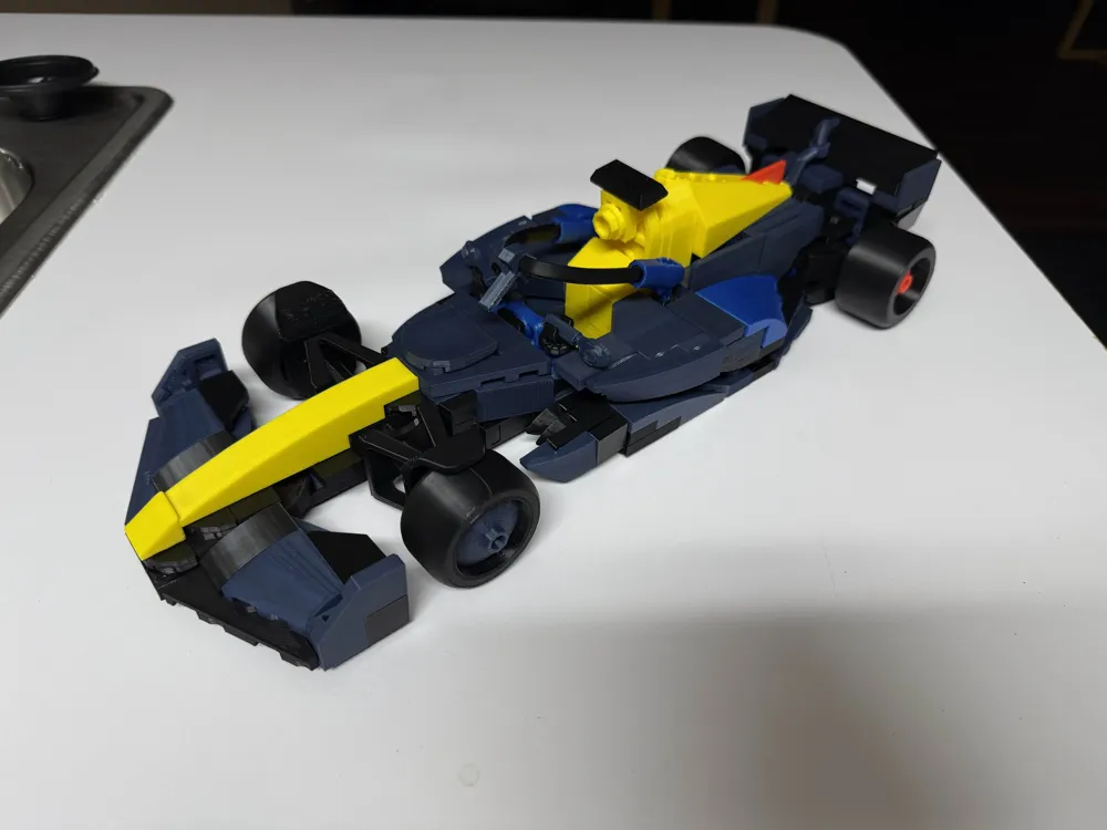 2025 Red Bull F1 Brick Model – 1x & 2x Scale - Free 3D Print Model ...