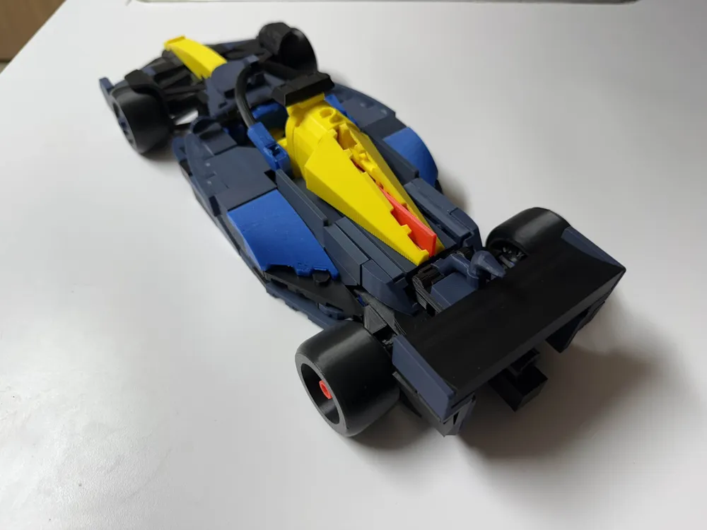 2025 Red Bull F1 Brick Model – 1x & 2x Scale - Free 3D Print Model ...