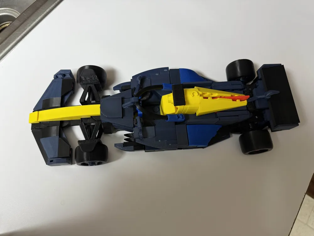 2025 Red Bull F1 Brick Model – 1x & 2x Scale - Free 3D Print Model ...