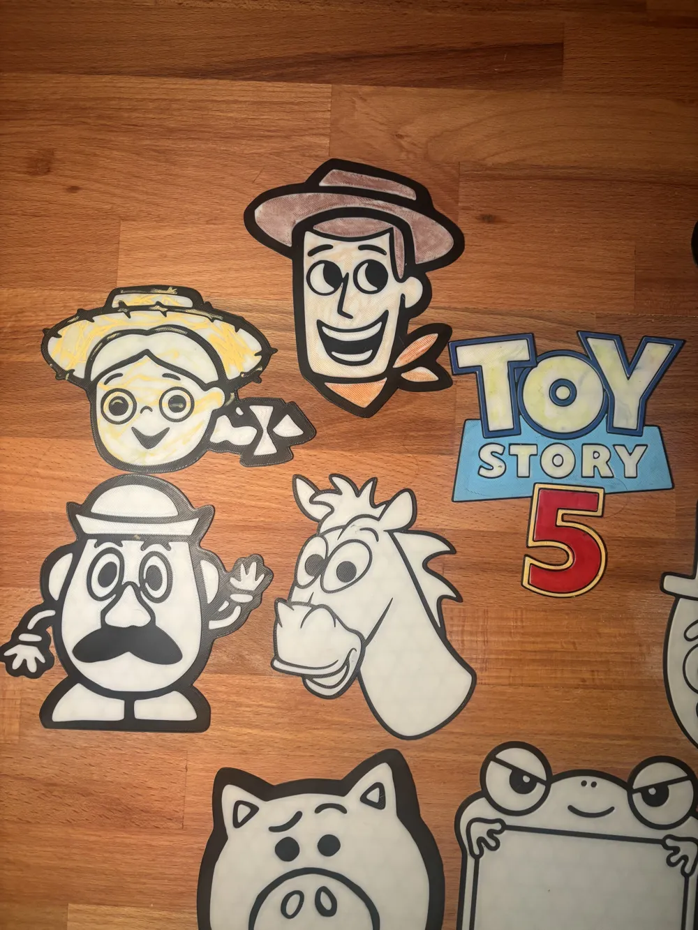 Toy Story 5 Coloring Craft Pack - Free 3D Print Model - MakerWorld
