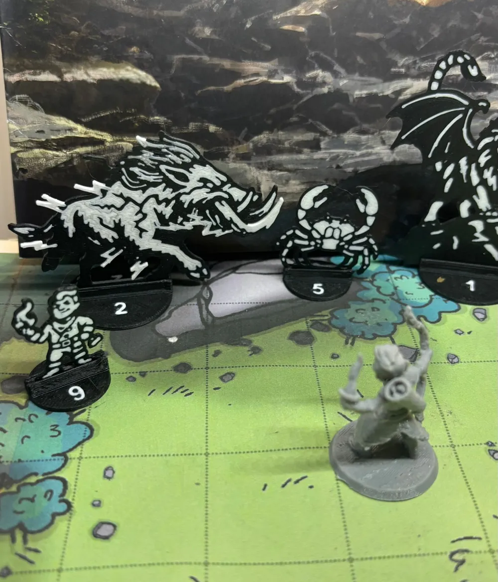 Pack 4 - Creatures - 2D Tokens D&D Tabletop RPG by ramorimdias ...