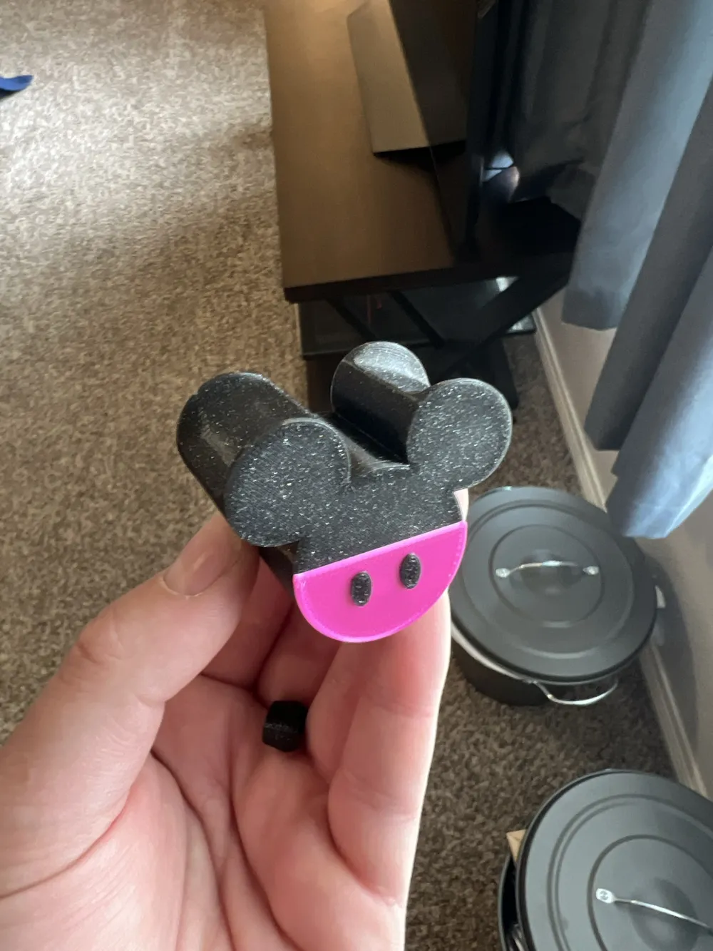 Mickey Mouse Bag / Hat / Loungefly Wall Hanger - Free 3D Print Model ...