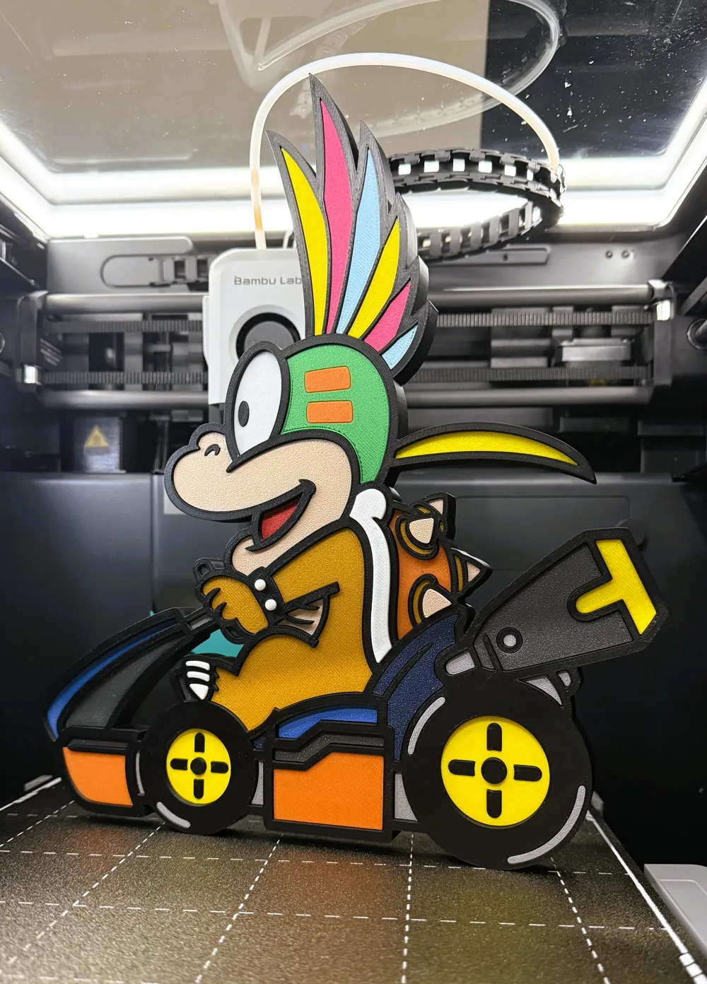 Lemmy Kart Wall Decor (NO AMS - Multipart) by ItsBryy3D MakerWorld ...