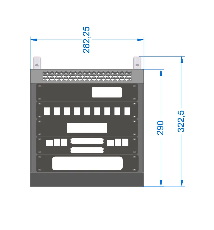 EasyMount Edition - Lab RAX 10″ Server Rack Remixed by Srigger ...