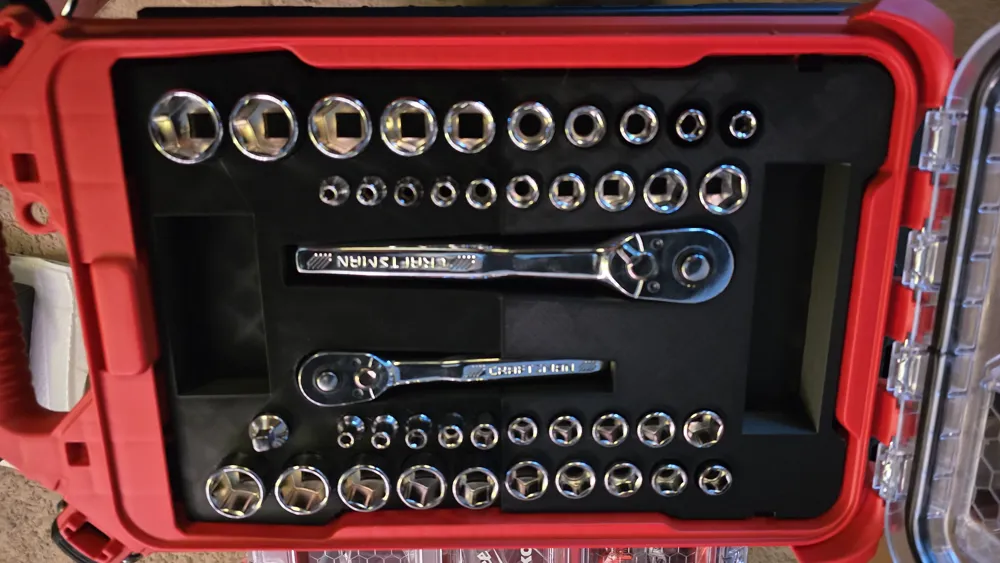 Compact Organizer Craftsman Sockets Packout Insert by Skrammer - MakerWorld