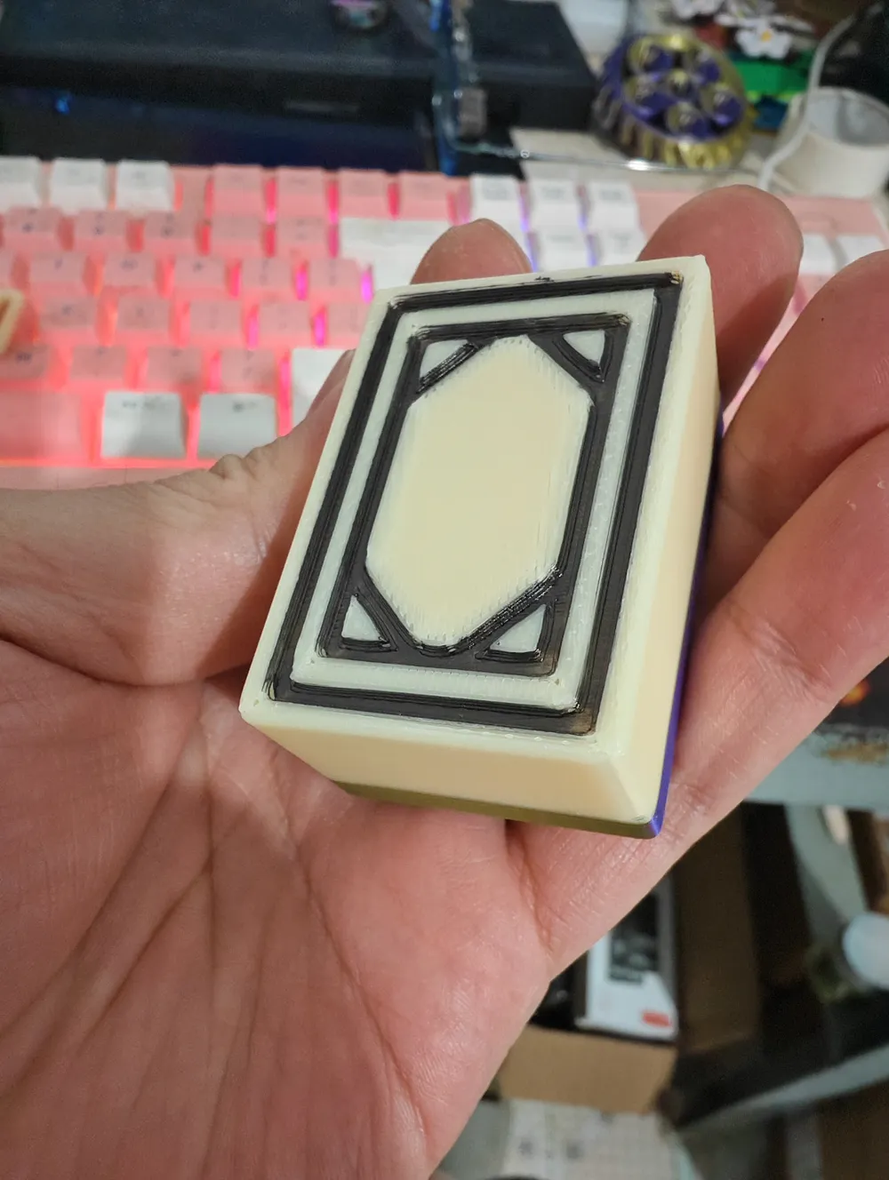 Mahjong Blank Tile - Free 3D Print Model - MakerWorld