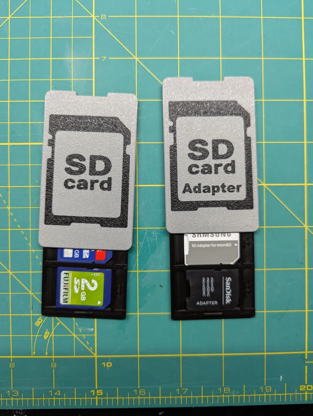 SD Card Case With image Remixed by Noid - MakerWorld