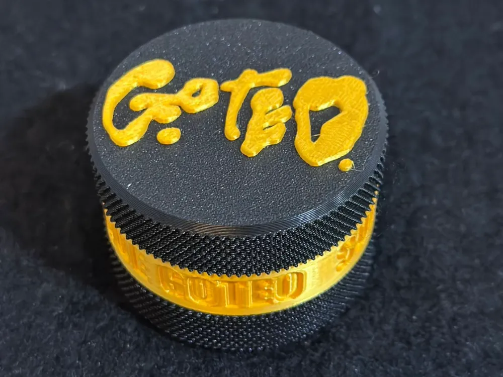Grinder Goteo - Duki by Zmeu3D MakerWorld: Download Free 3D Models