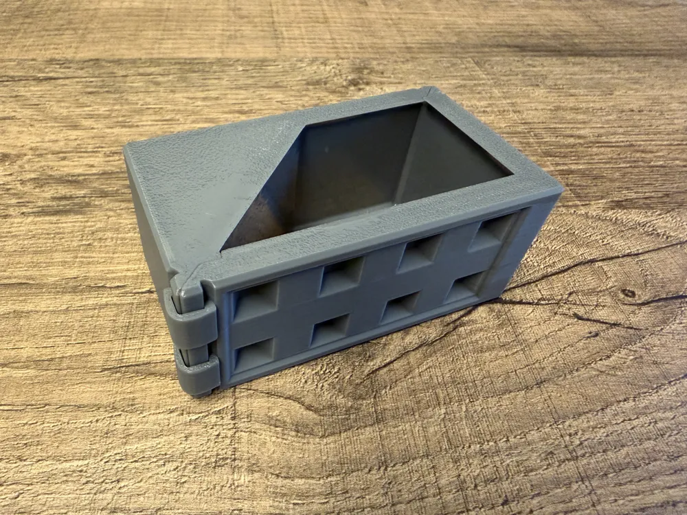 4x2 Concrete Block with Beveled Formwork End Piece - Free 3D Print ...