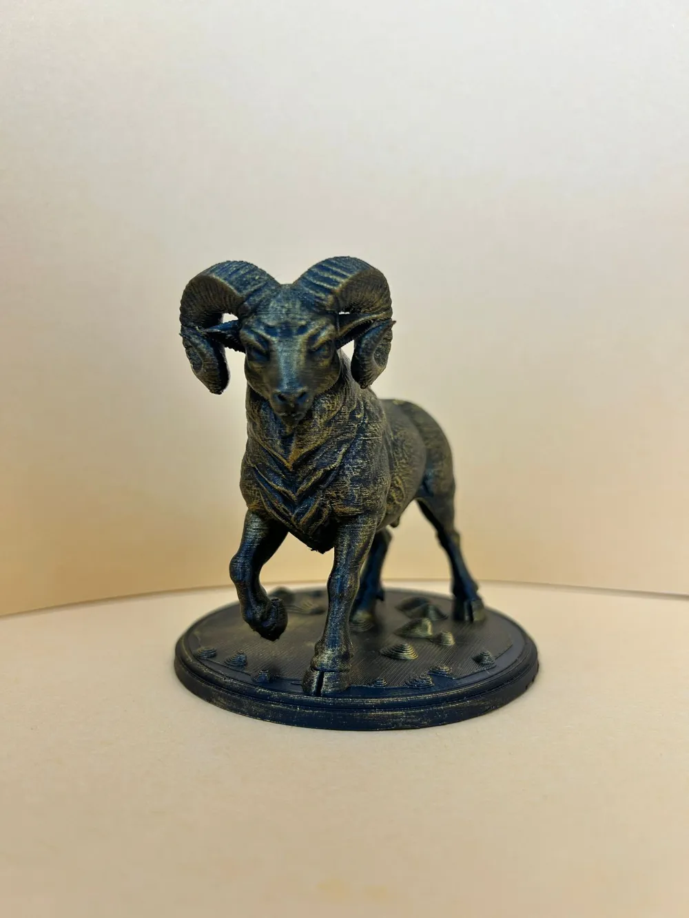 Ram Statue - Free 3D Print Model - MakerWorld