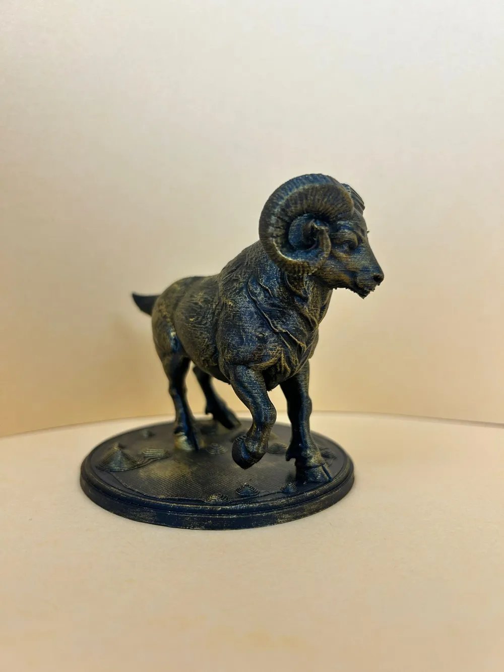Ram Statue - Free 3D Print Model - MakerWorld