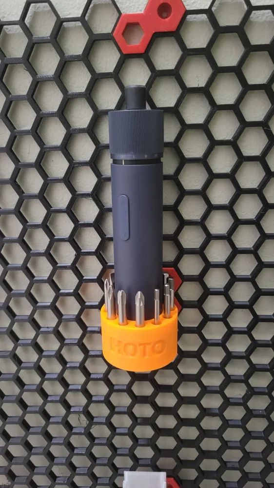HOTO Electric Screwdriver - HSW (Honeycomb Storage Wall) by SurgeHawk - MakerWorld