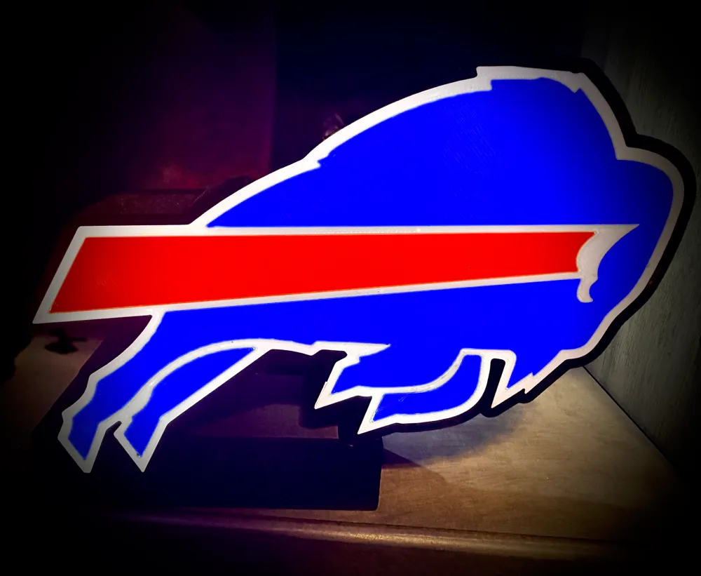 Buffalo Bills Lightbox [Updated] - Free 3D Print Model - MakerWorld
