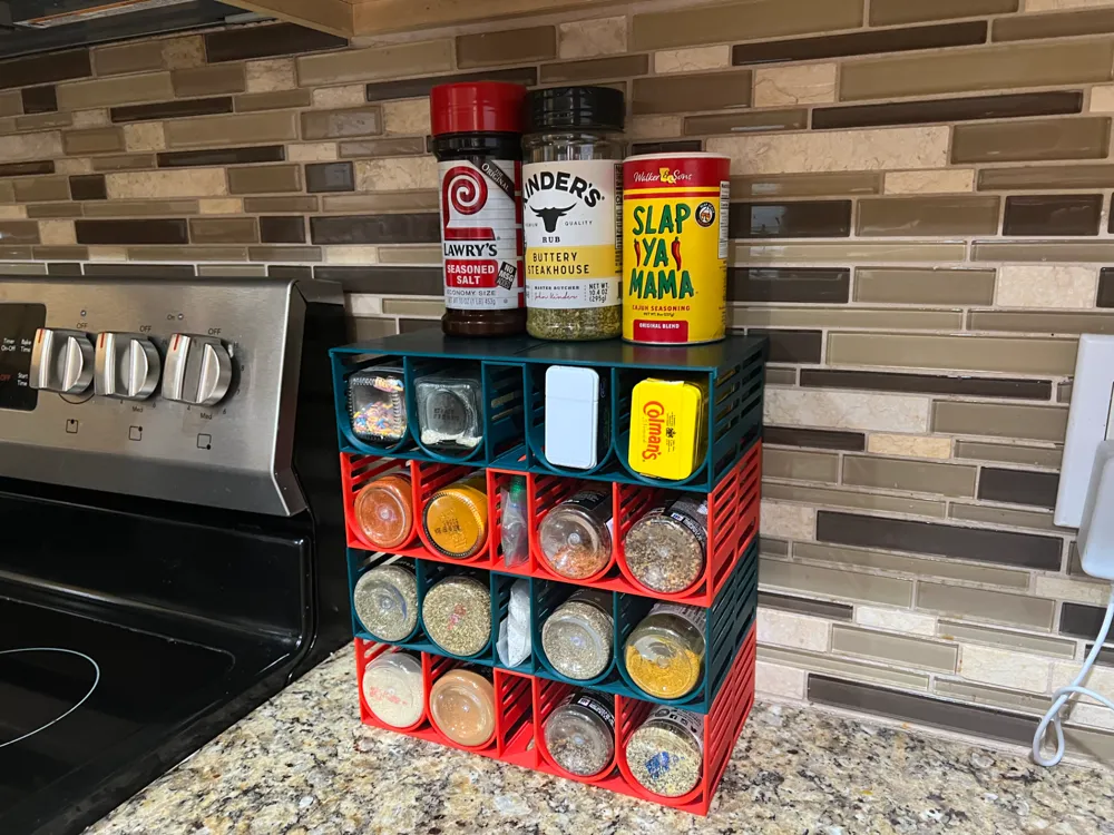 Modular Spice Rack - Free 3D Print Model - MakerWorld