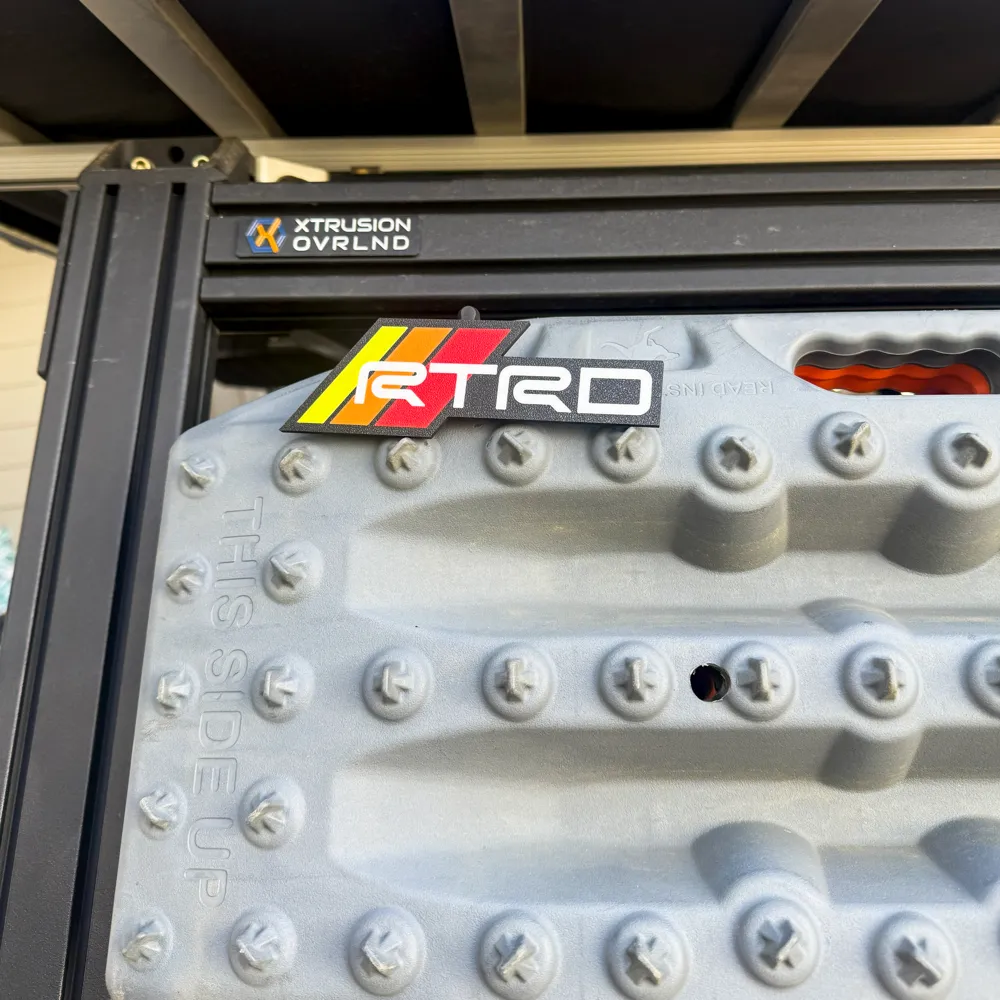 Toyota RTRD - TRD Badge - Free 3D Print Model - MakerWorld