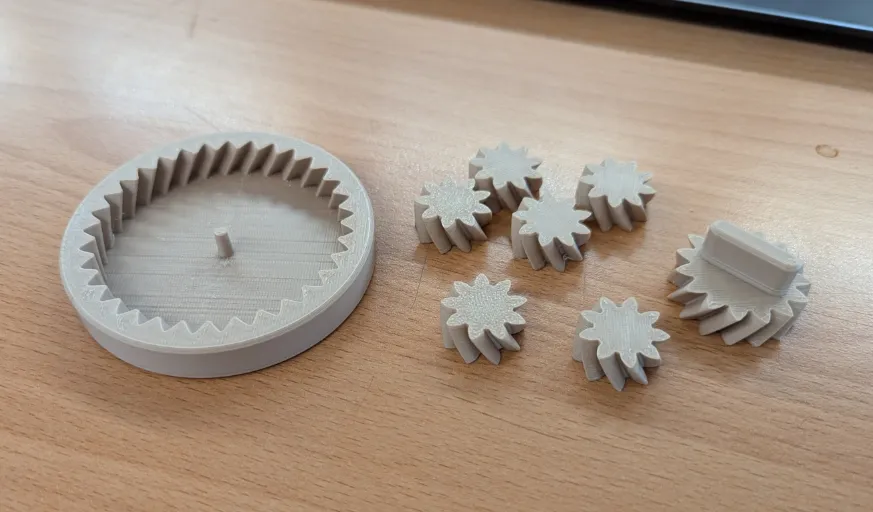 Gear puzzle by spot5438 - MakerWorld
