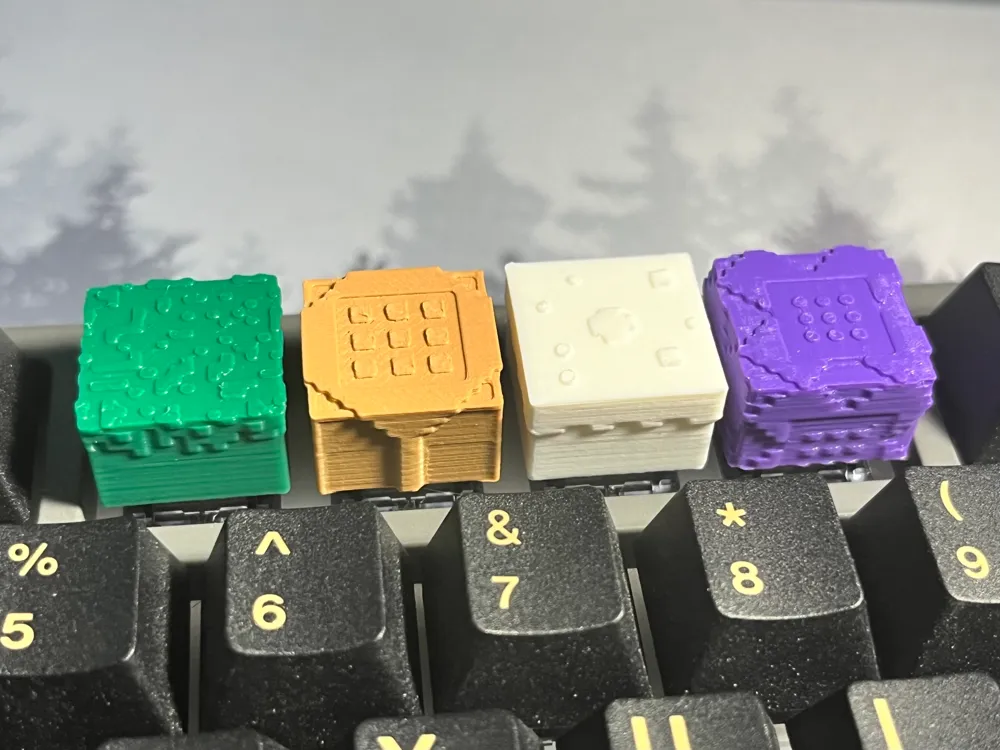 Minecraft Keycap Set by This & That - MakerWorld