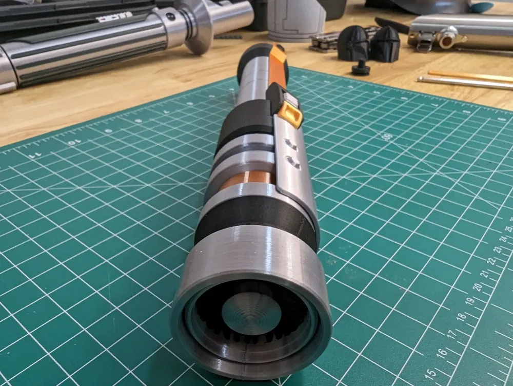 Kyle Katarn's First Lightsaber - Free 3D Print Model - MakerWorld