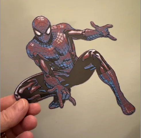 HueForge Spider man by Print_Roma_3D - MakerWorld