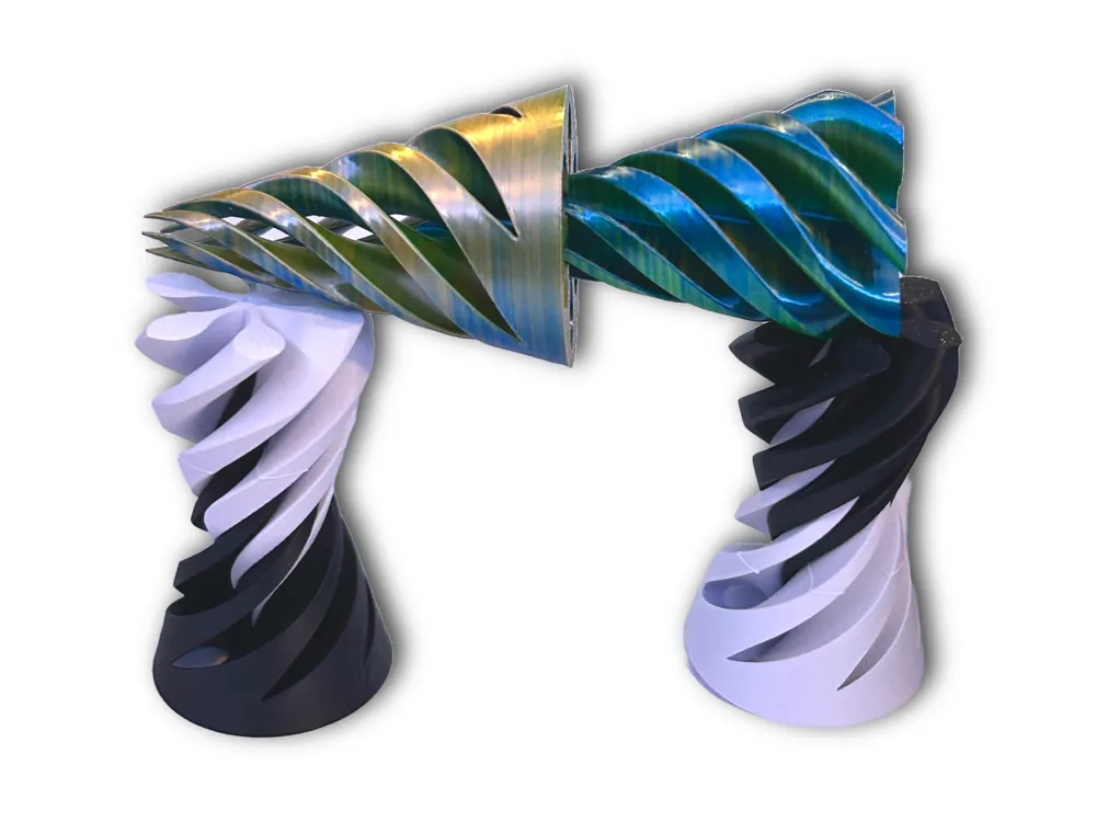 Spiral Fidget - Free 3D Print Model - MakerWorld