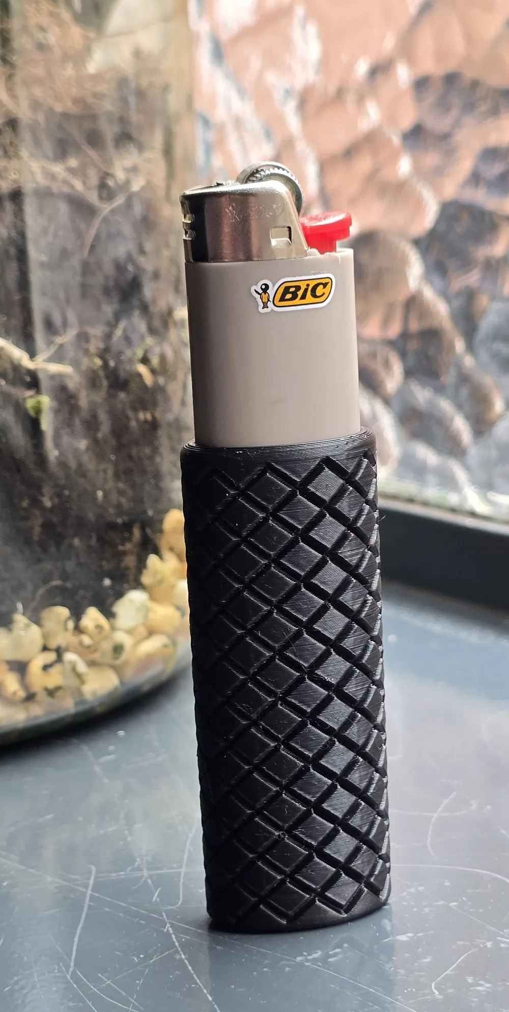 BIC Sleeve – Textured Grip (Perfect Fit) - Free 3D Print Model - MakerWorld