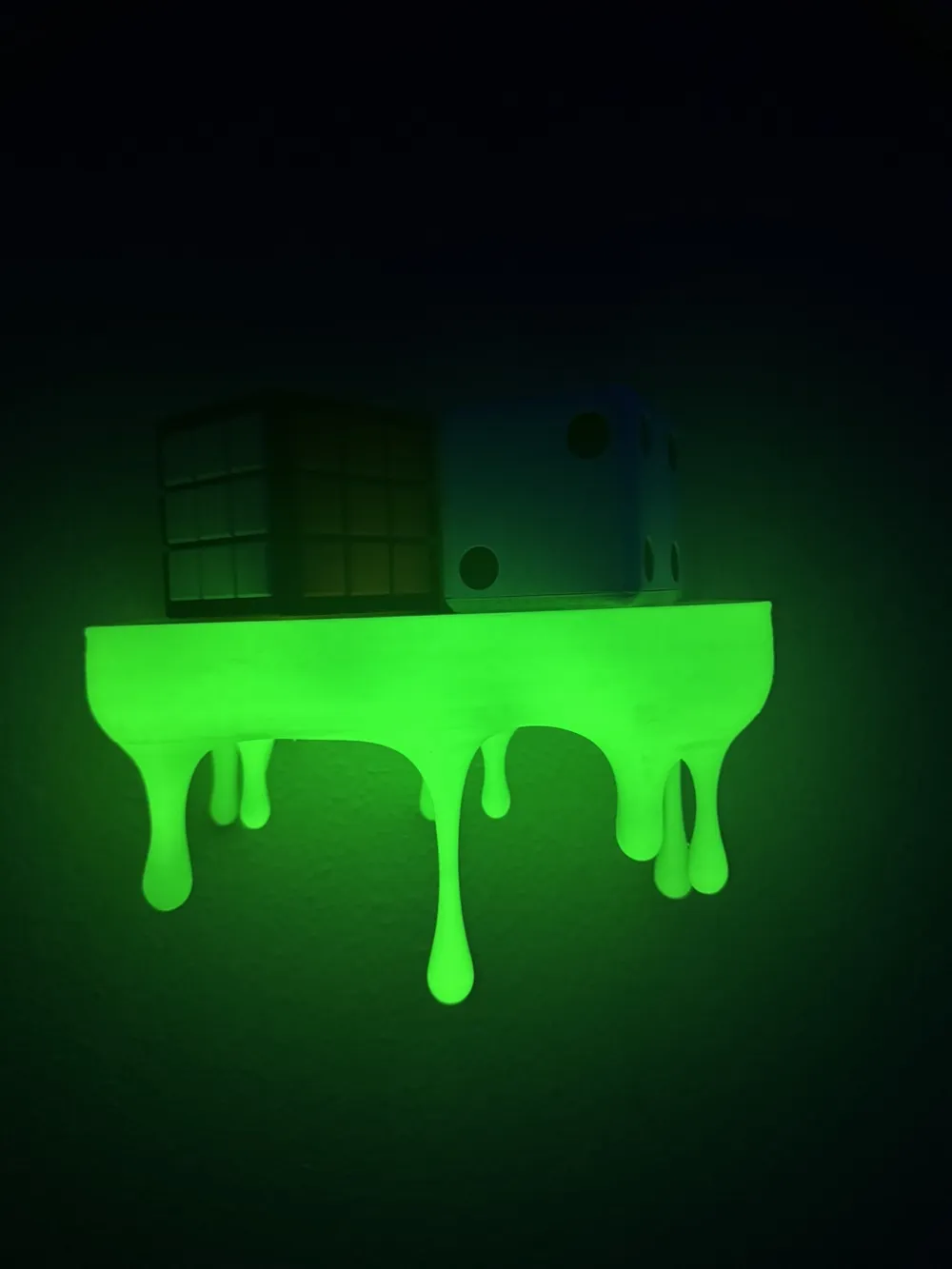 Drip Shelf (Melting Wall Shelf) - Free 3D Print Model - MakerWorld