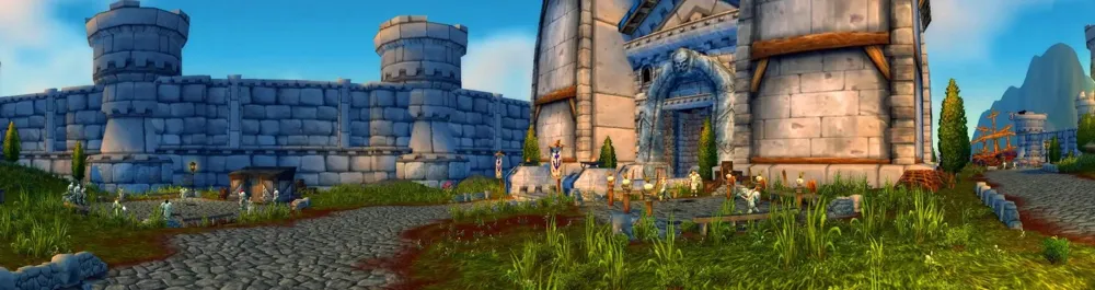 World of Warcraft Theramore barracks 魔兽世界塞拉摩兵营 by panyang - MakerWorld